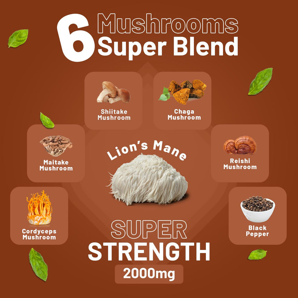 Lion's Mane mushrooms for brain health