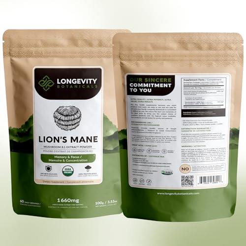 lion's mane mushrooms for cognitive function