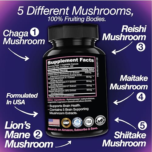 Lion's Mane mushrooms for cognitive support