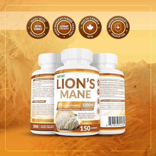 Lion's Mane mushrooms for natural wellness