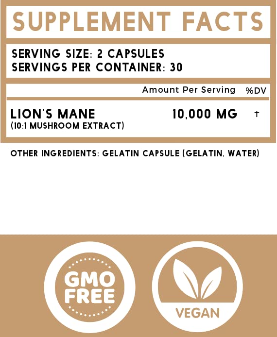 Lion's Mane mushrooms for overall health
