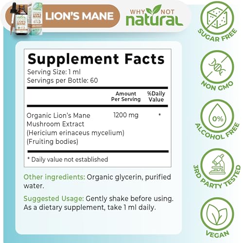 Lion's Mane mushrooms for vitality