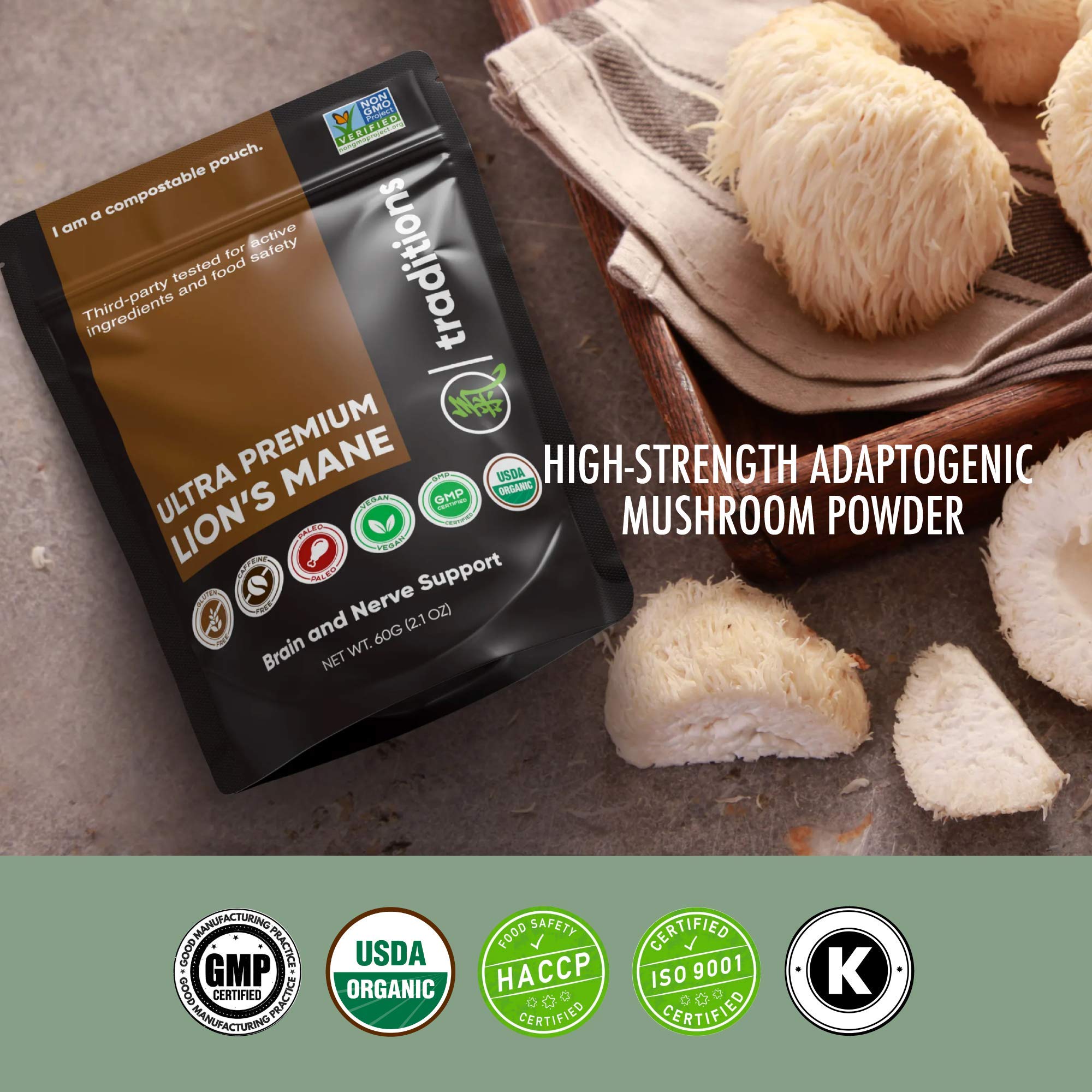 lion's mane mushrooms for wellness