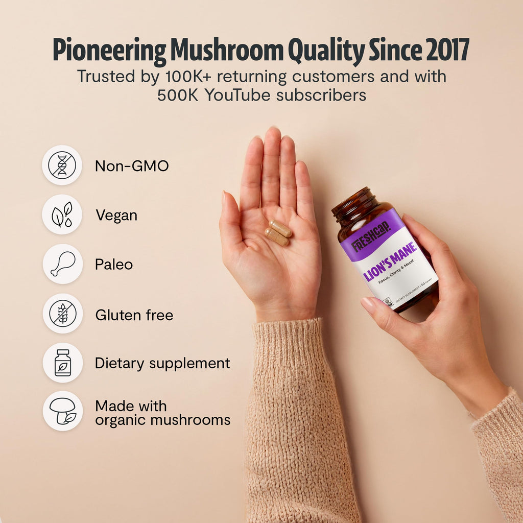 lion's mane mushrooms for wellness