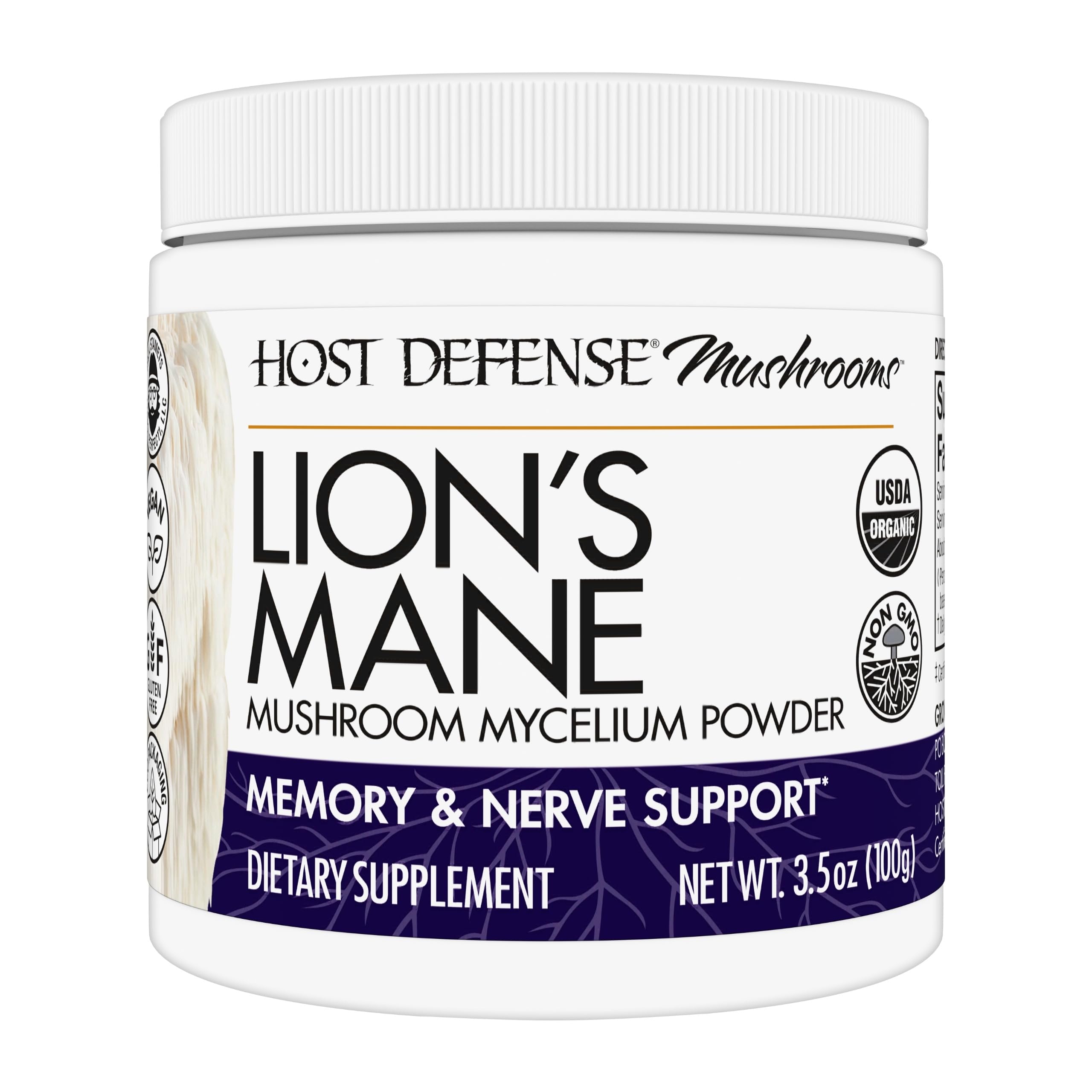 Lion's Mane powder for brain health