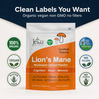 lion's mane powder for cognitive health