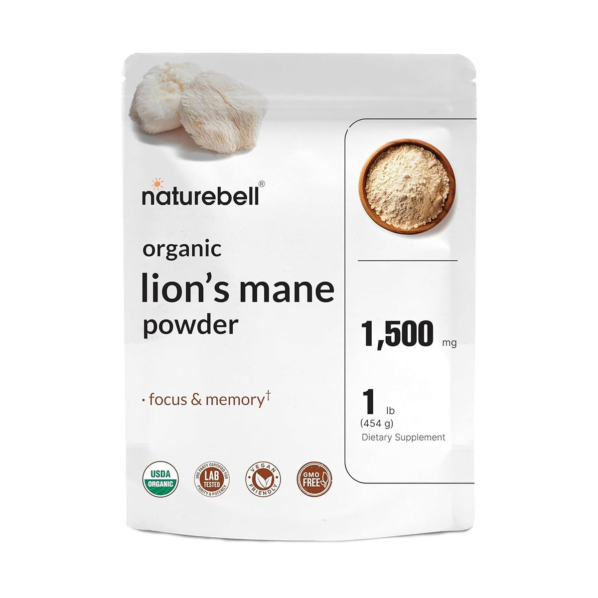 lion's mane powder for cognitive support