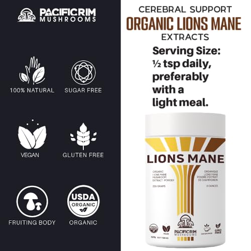 lion's mane powder for cognitive support