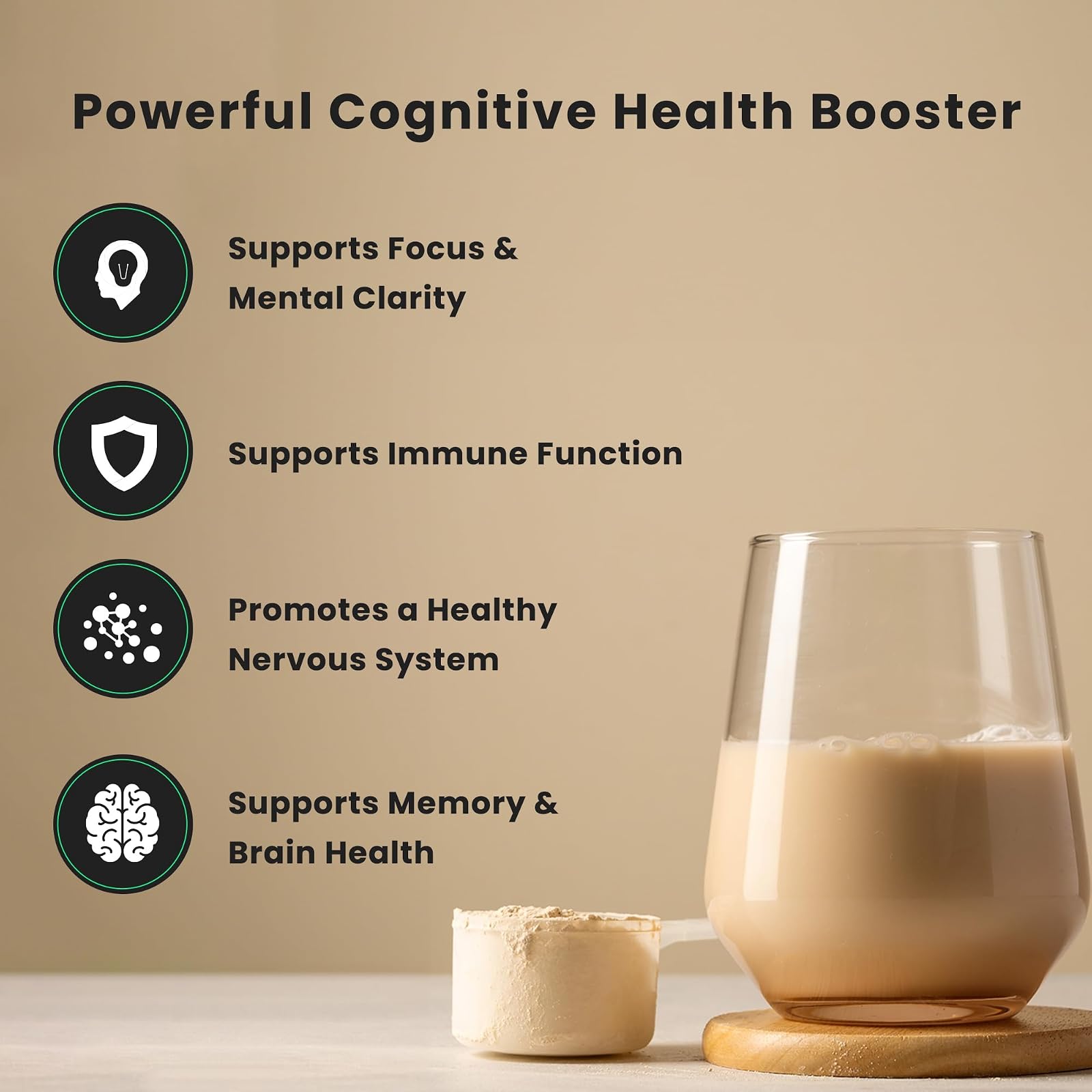 Lion's Mane powder for enhanced focus