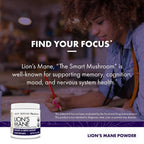 lion's mane powder for immune health