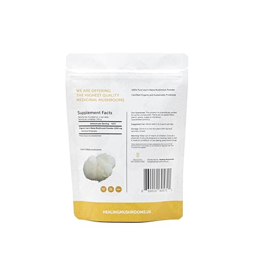 Lion's Mane powder for mental clarity