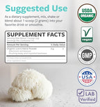Lion's Mane powder for mental clarity