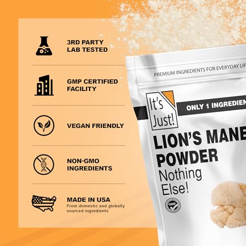 Lion's Mane powder for nutritional support