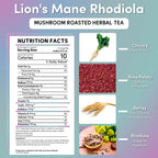 Lion's Mane Rhodiola tea benefits