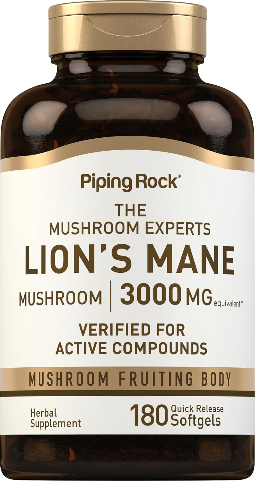 lion's mane softgel capsules
