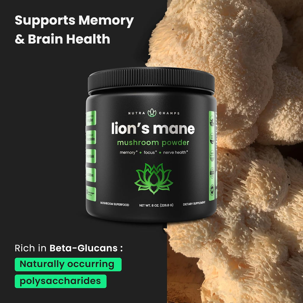 Lion's Mane supplement for memory improvement