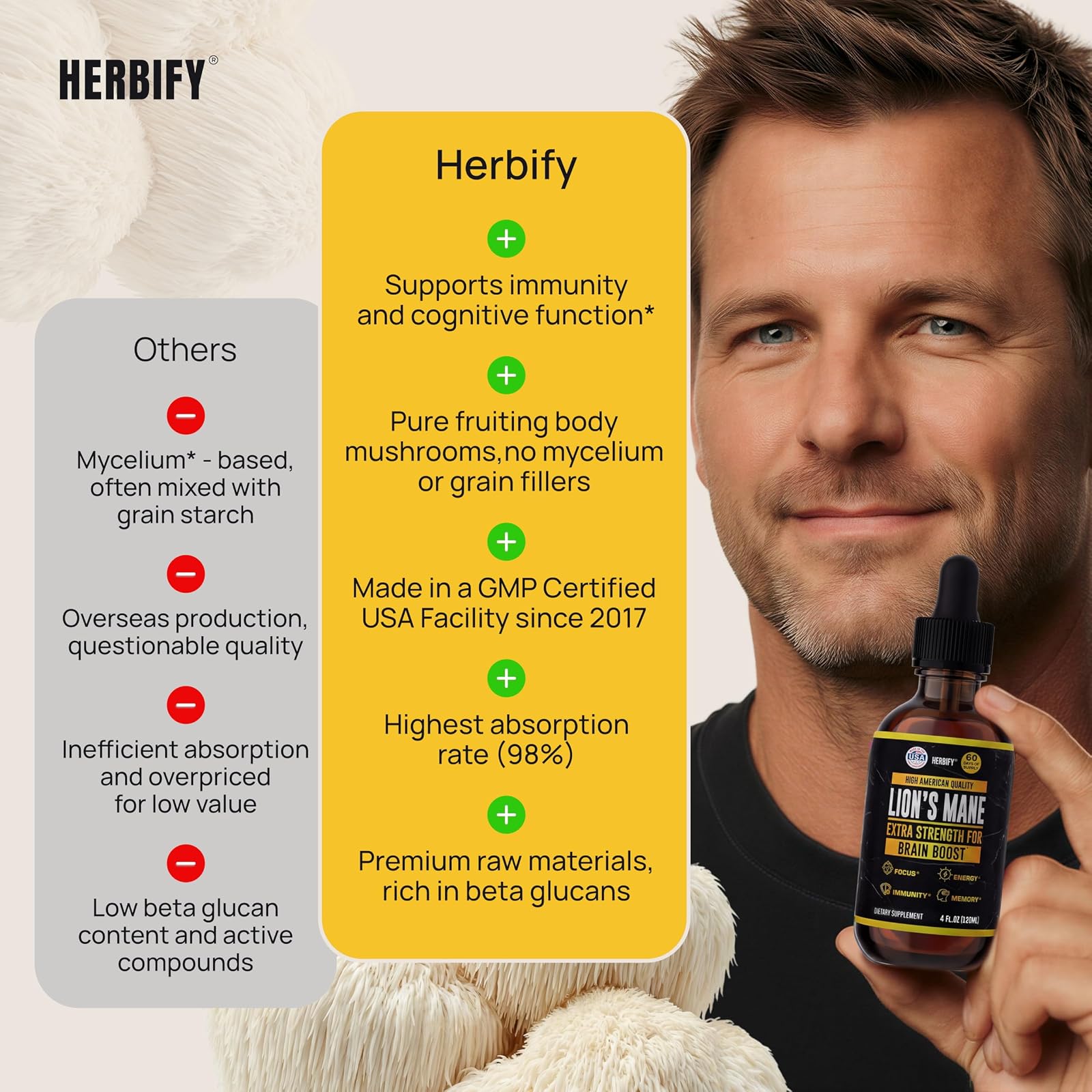 lion's mane supplement for mental clarity