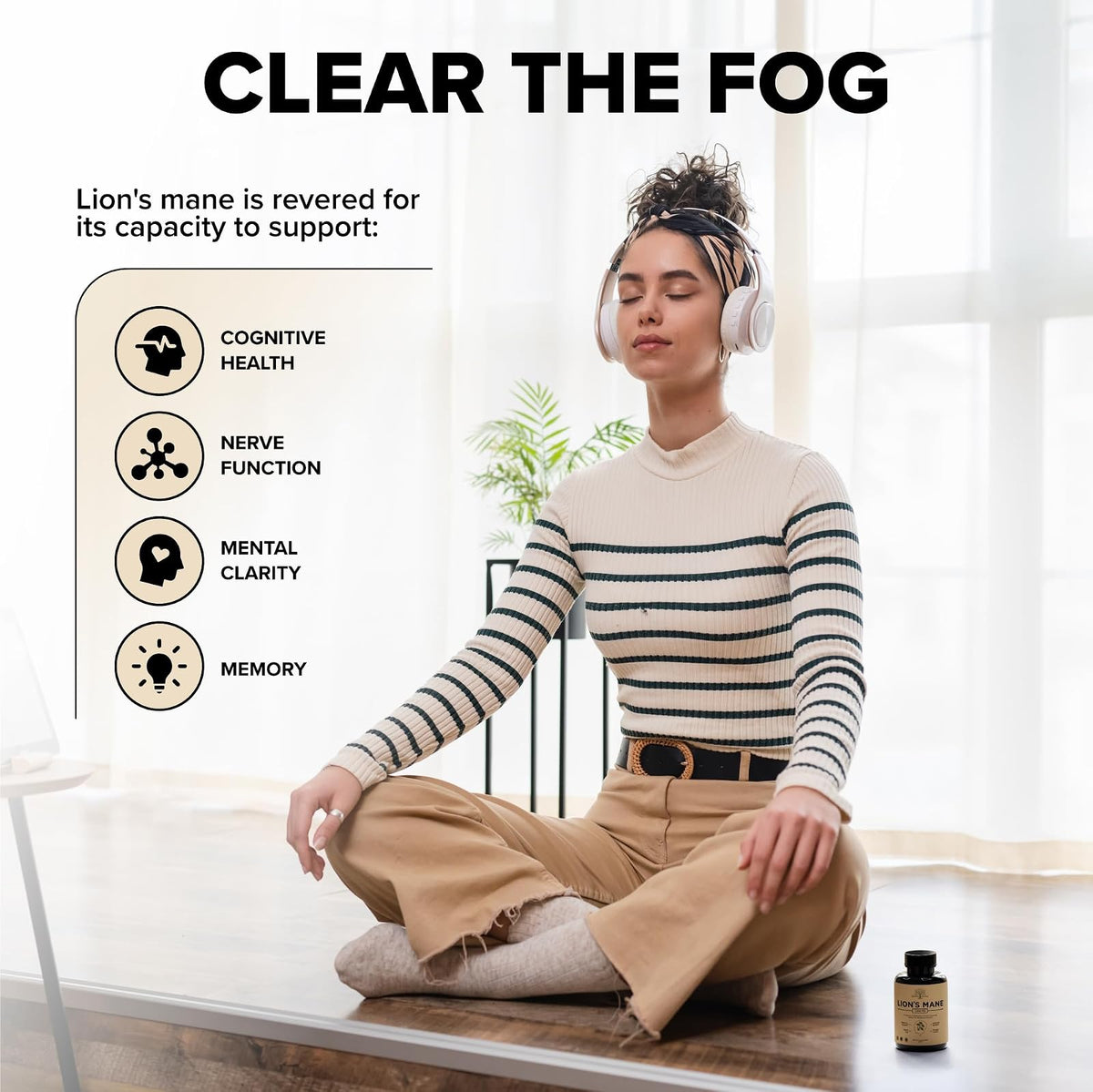 lion's mane supplement for mental clarity