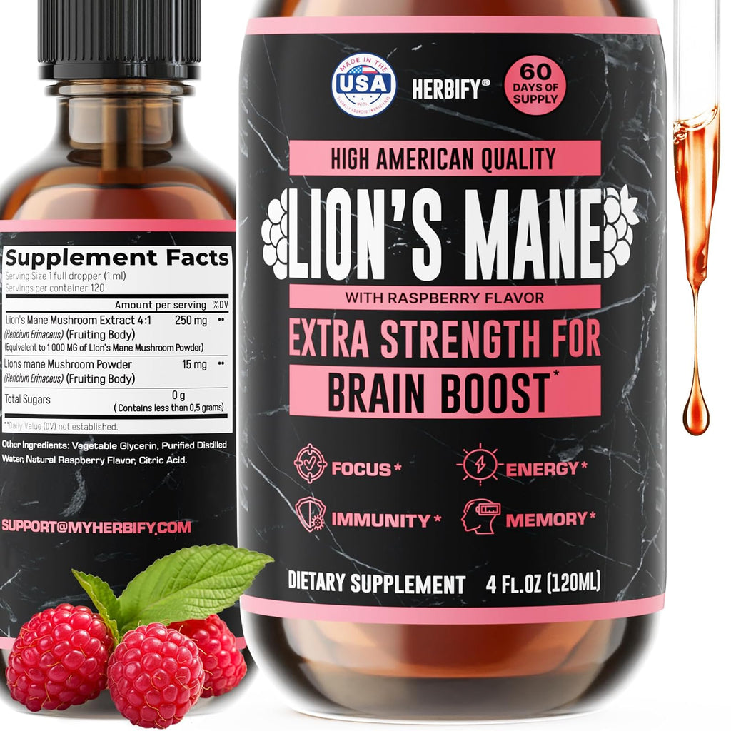 lion's mane tincture for brain health