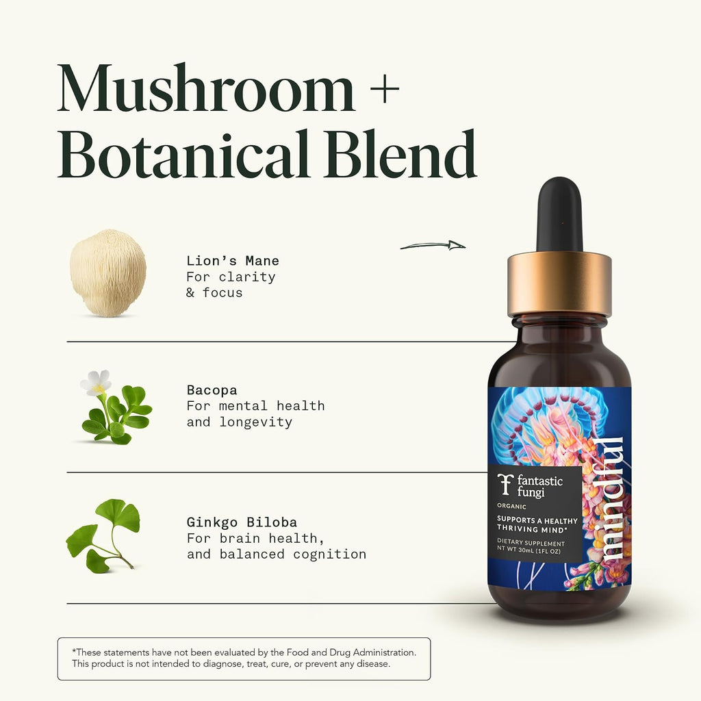 lion's mane tincture for brain health
