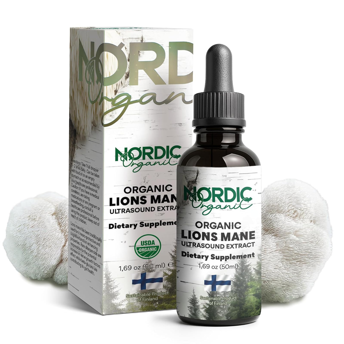 Lion's Mane tincture for cognitive support