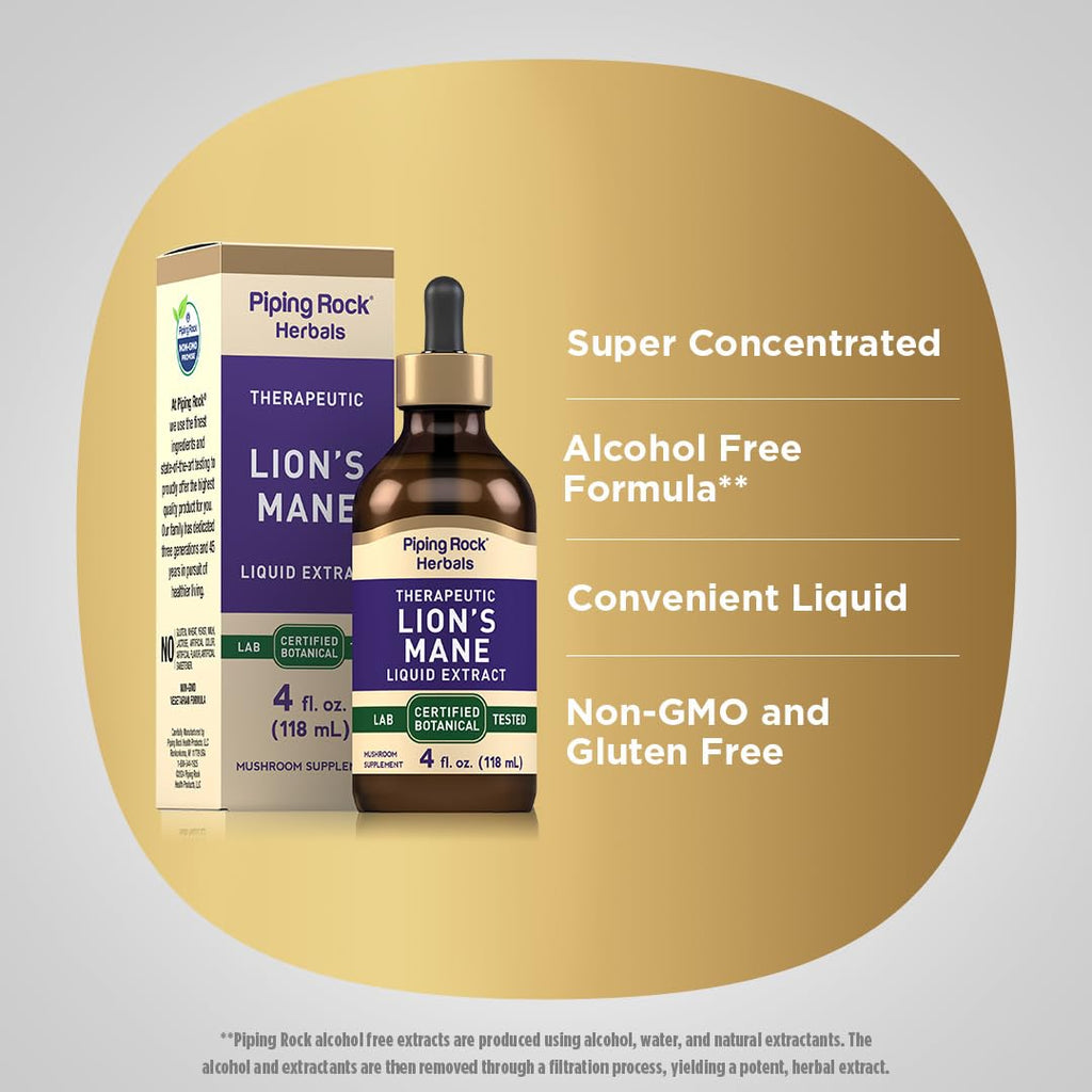 lion's mane tincture for cognitive support