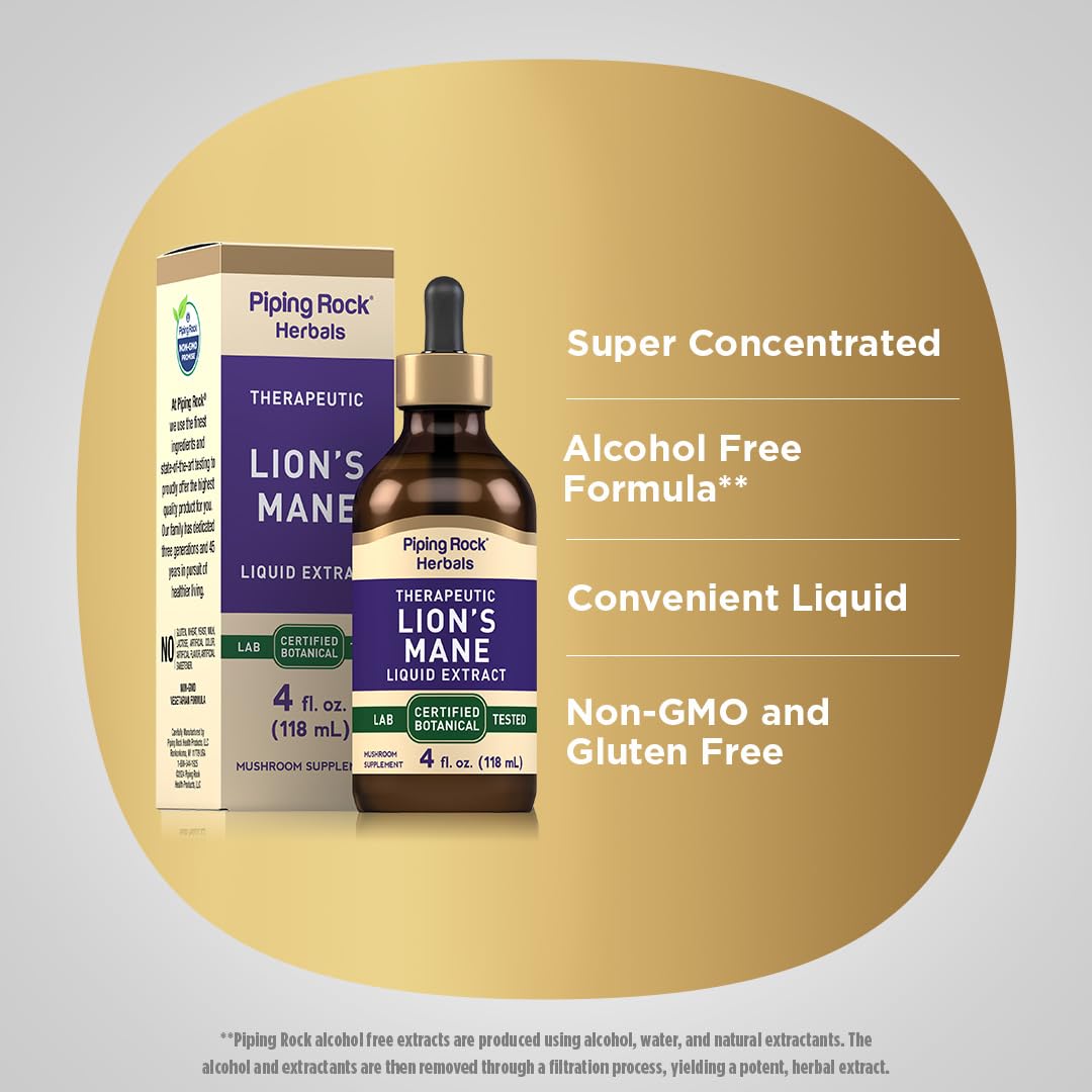 lion's mane tincture for cognitive support