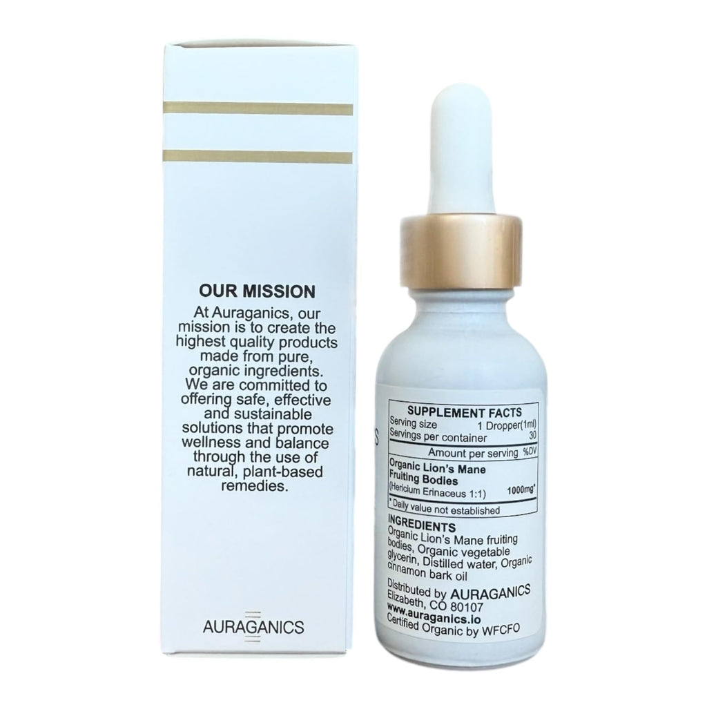 Lion's Mane tincture for daily wellness