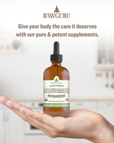 Lion's Mane tincture for energy and focus