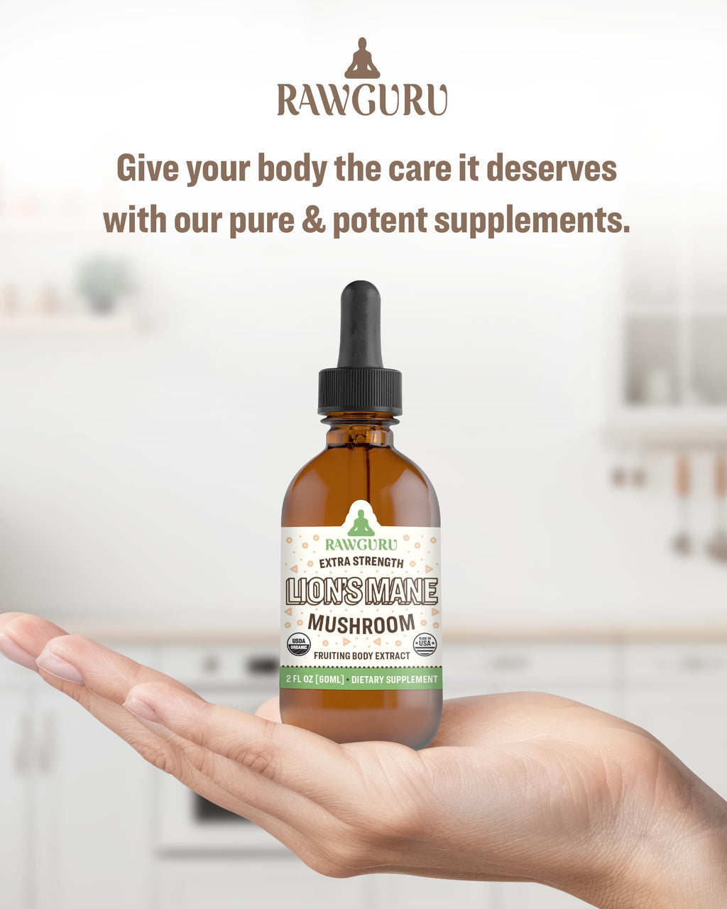 Lion's Mane tincture for enhanced focus