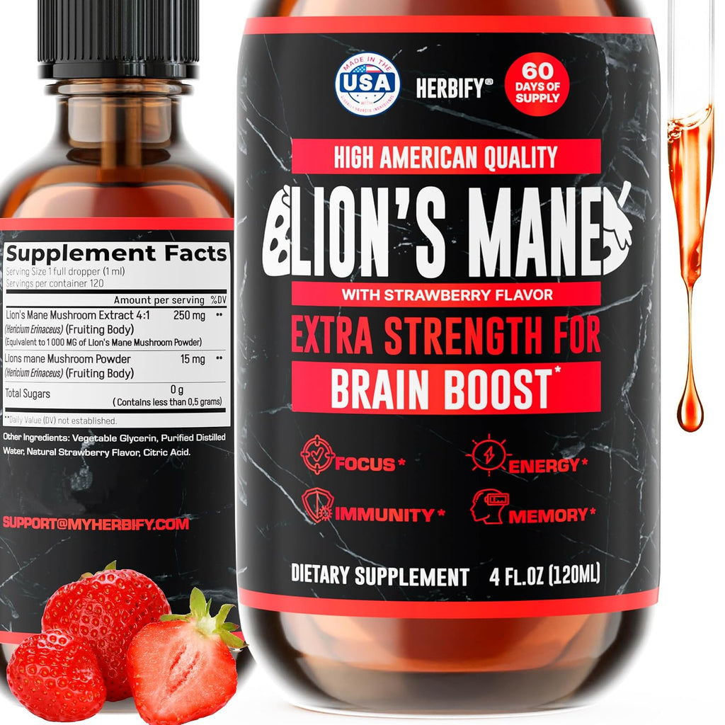 lion's mane tincture for focus