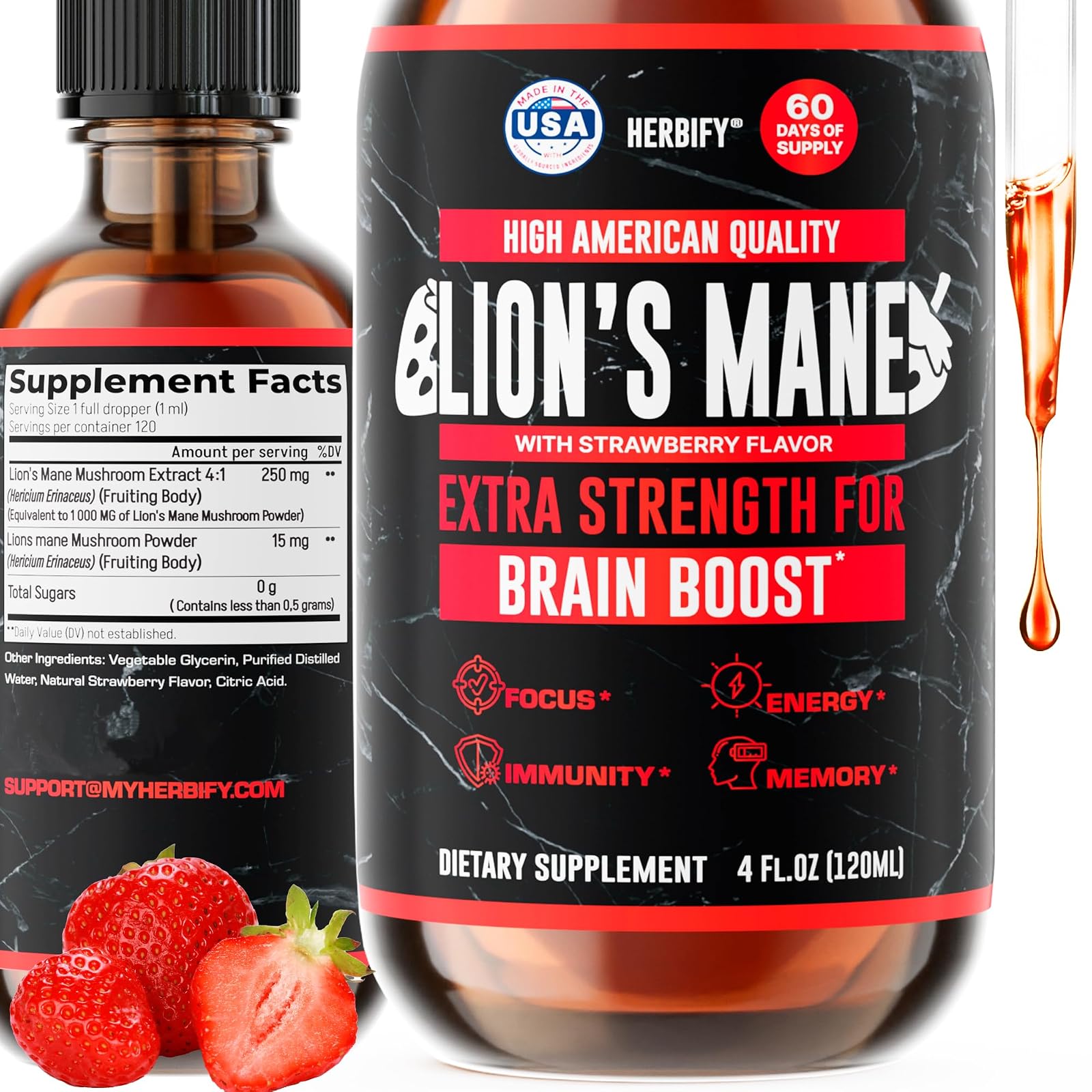lion's mane tincture for focus