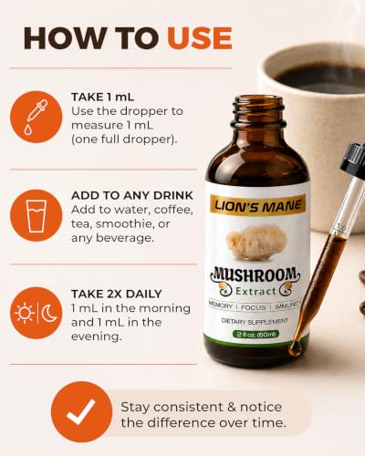 lion's mane tincture for immune health