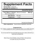 lion's mane v-caps for brain health