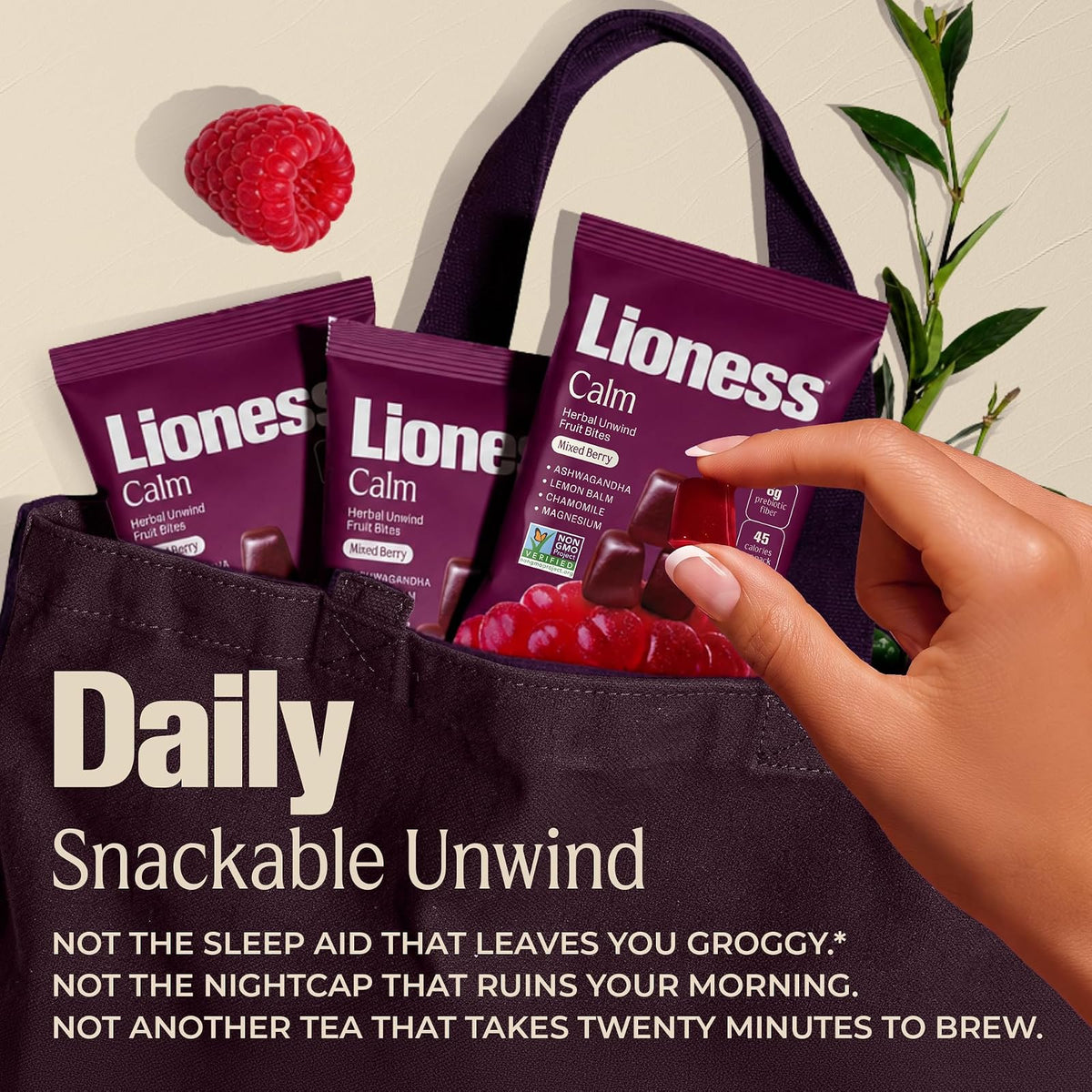 Lioness Ashwagandha gummies for better sleep