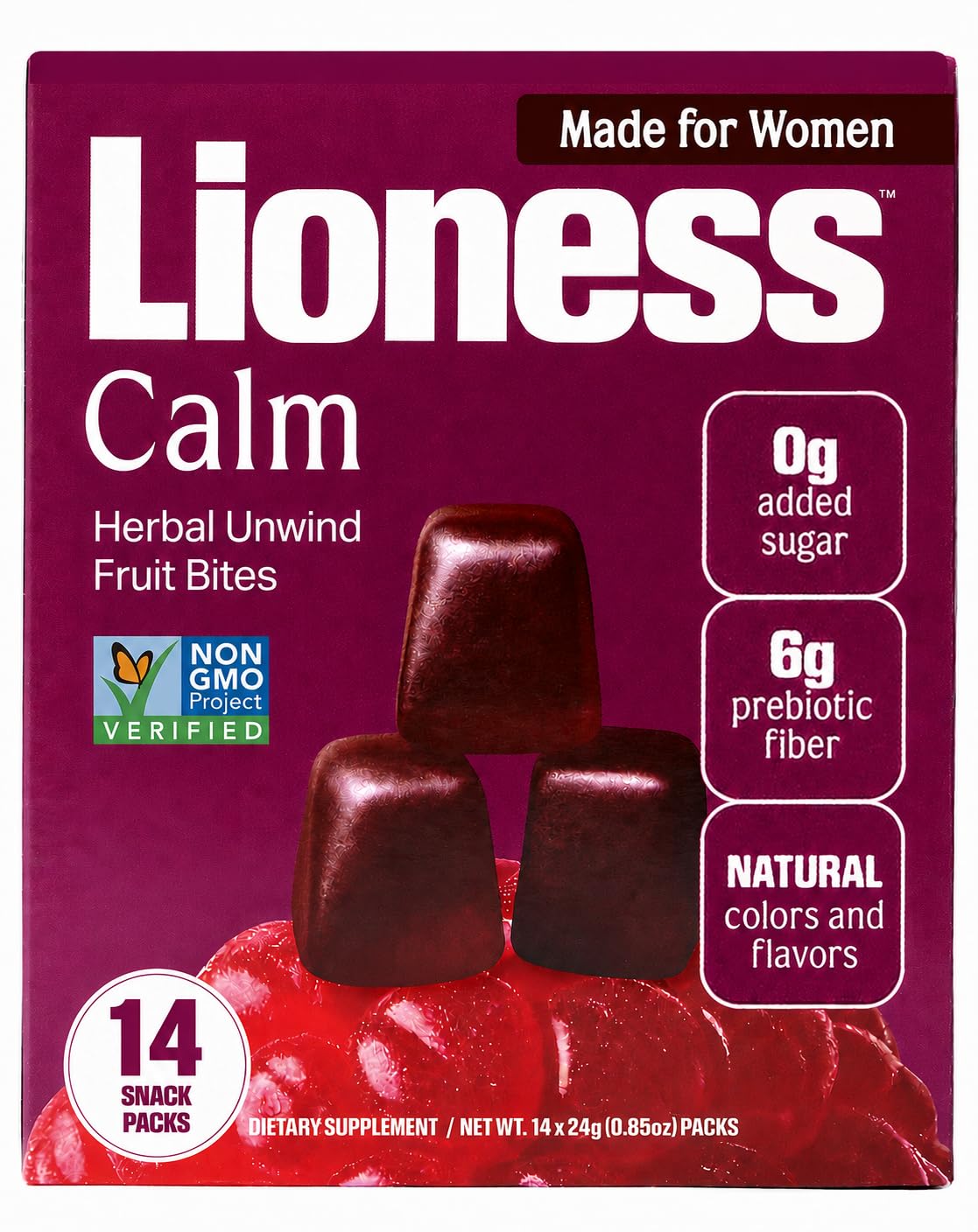 Lioness Calm Gummies for stress relief