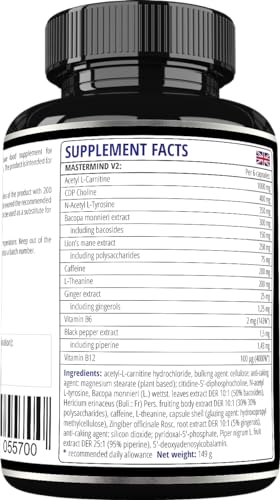 Lions Mane capsules for brain health