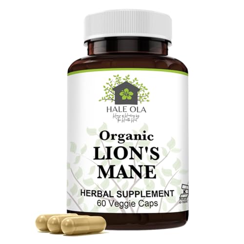 Lions Mane capsules for daily vitality