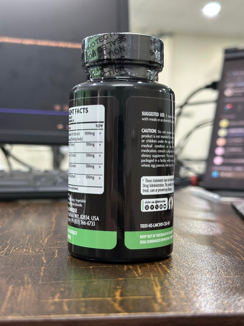 Lions Mane capsules for daily vitality