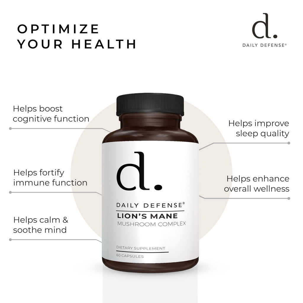 Lions Mane capsules for daily wellness