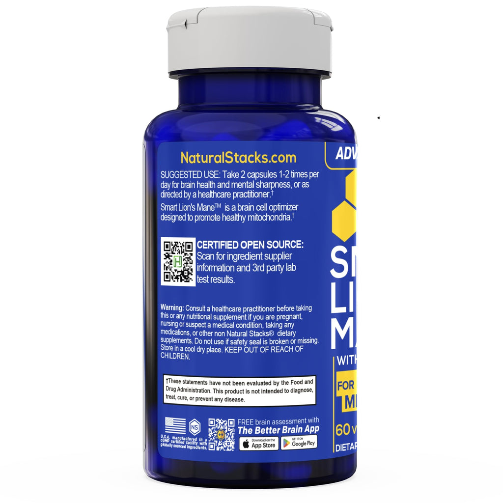 Lions Mane capsules for healthy aging