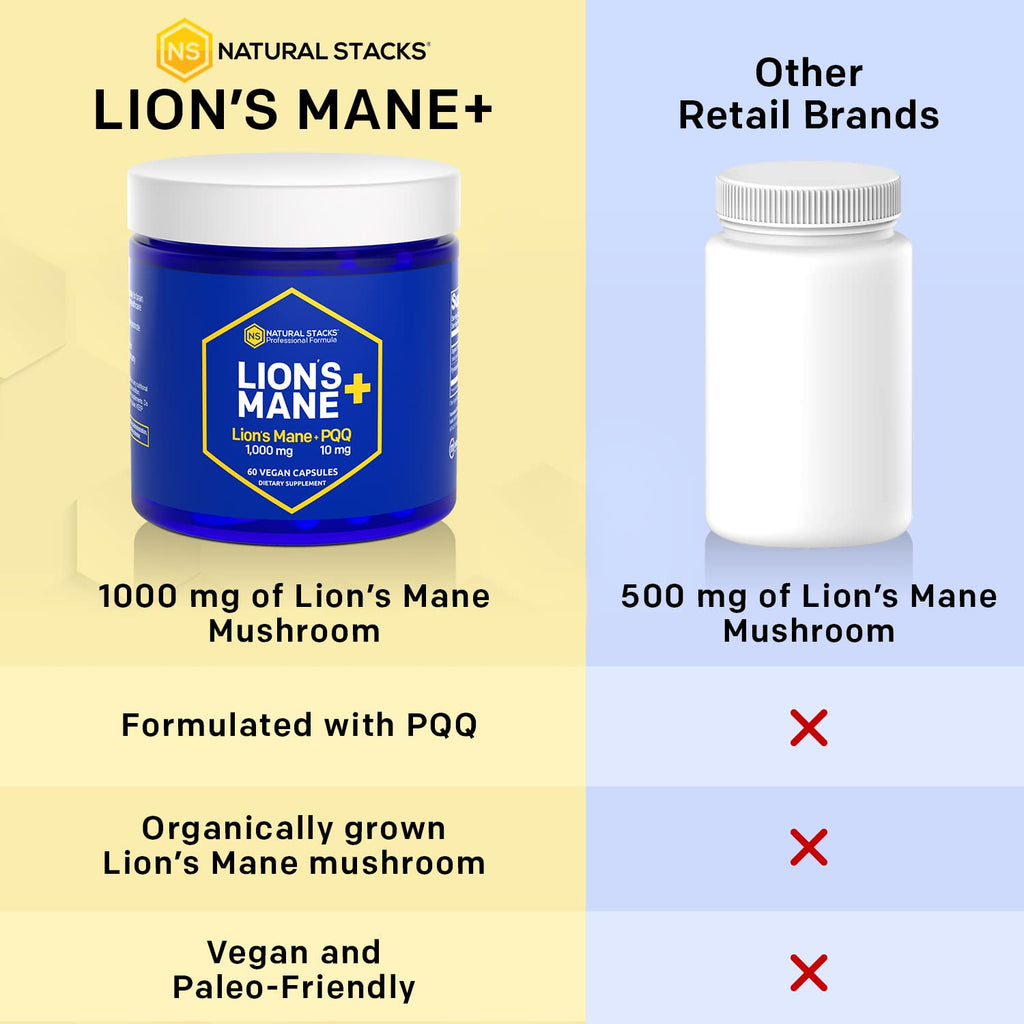 Lions Mane capsules for mood support