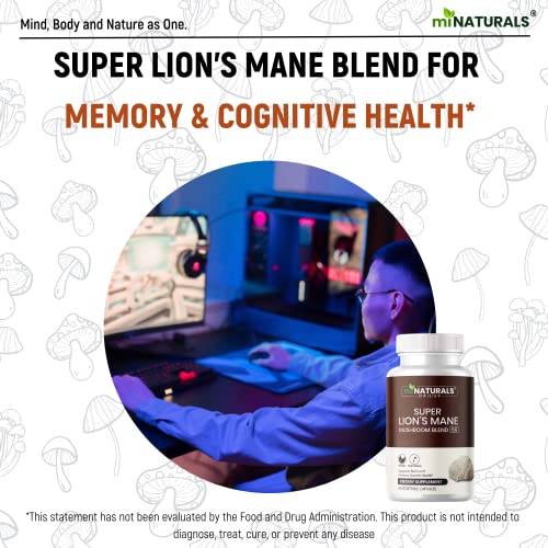 Lions Mane for enhanced memory
