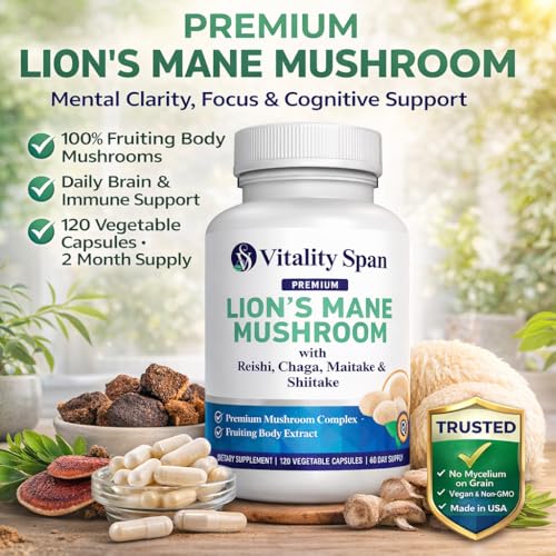 Lions Mane for improved memory function