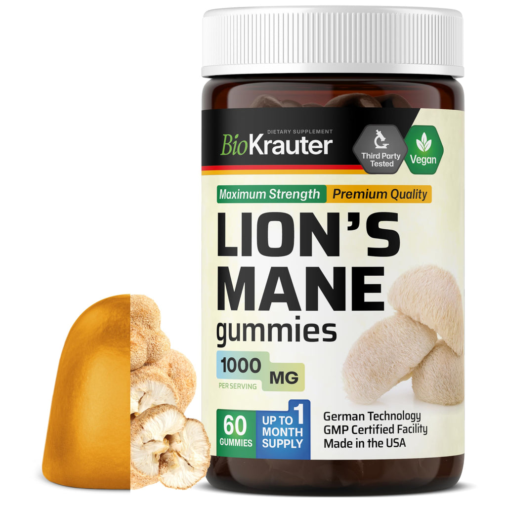 Lions Mane gummies for brain health