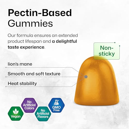 Lions Mane gummies for mental clarity