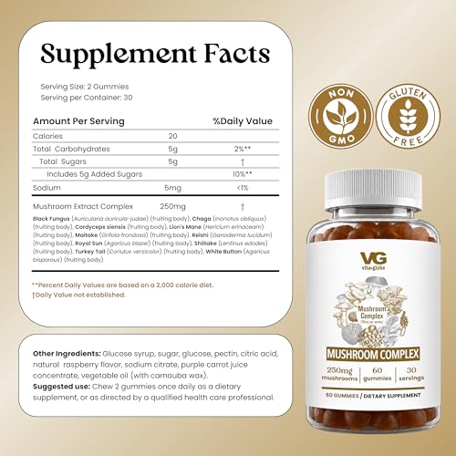 Lions Mane gummies for mental clarity