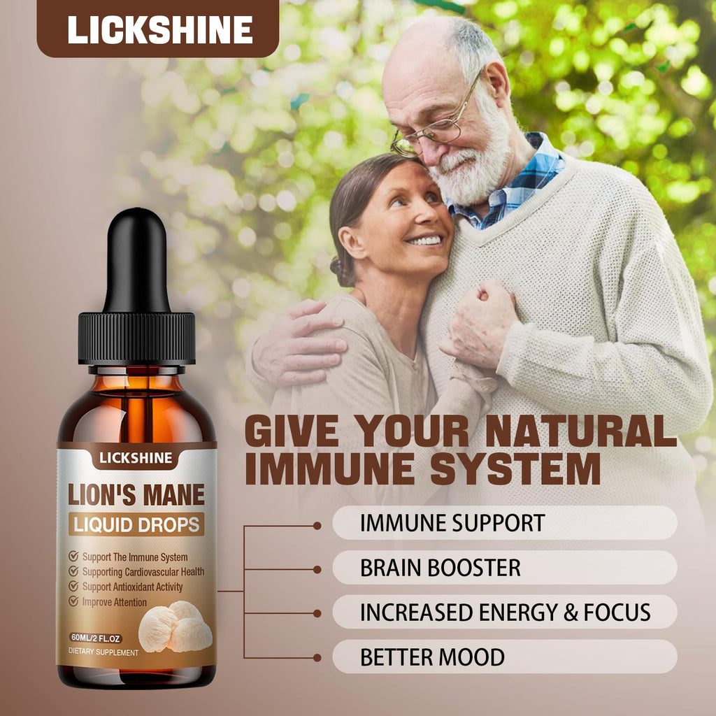Lions Mane liquid for mental clarity