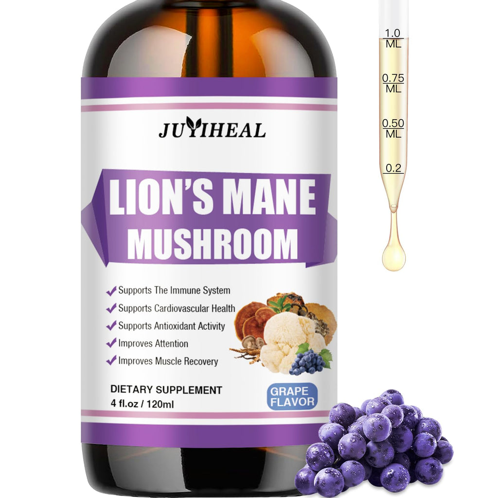 Lions Mane liquid supplement benefits
