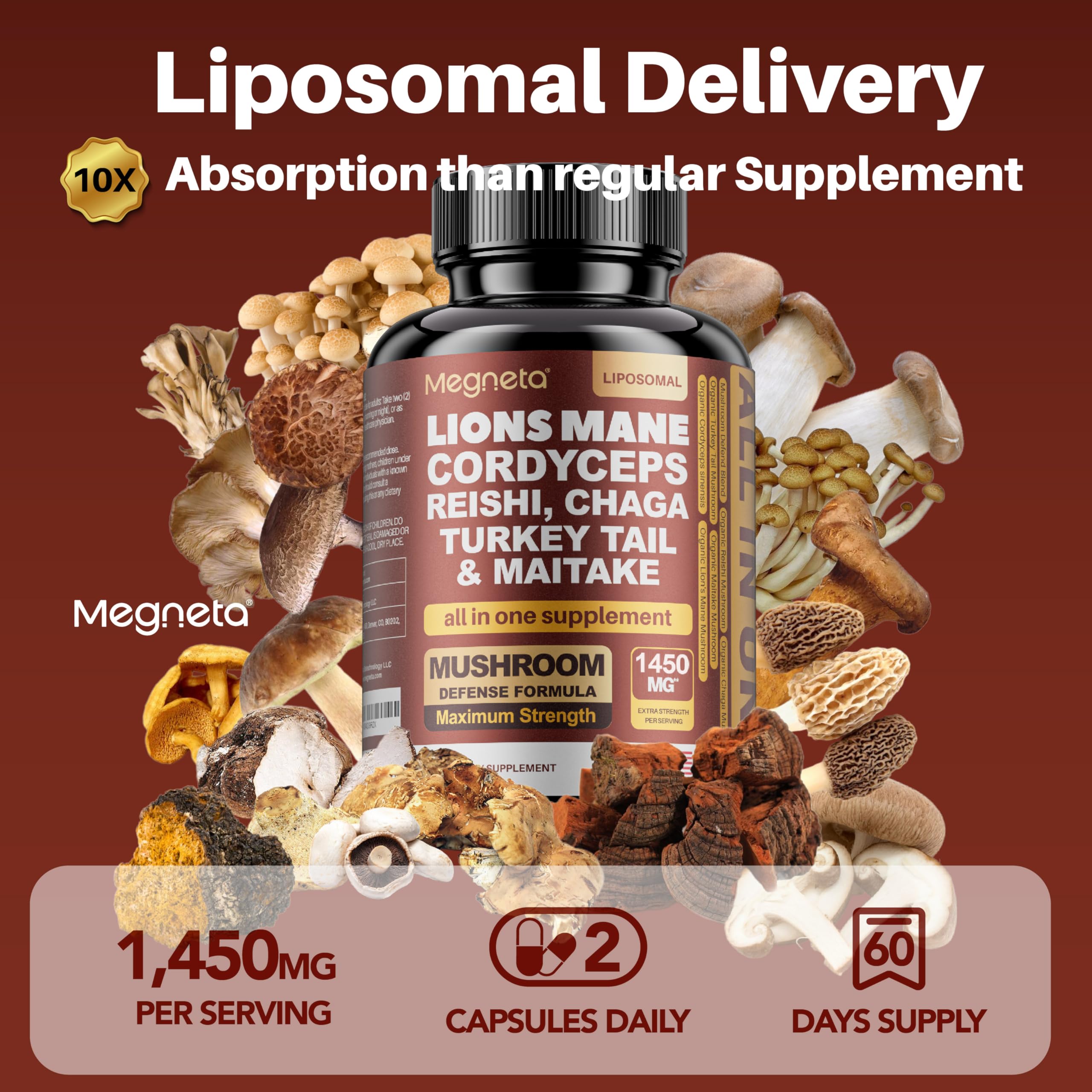 Lions Mane mushroom benefits for focus